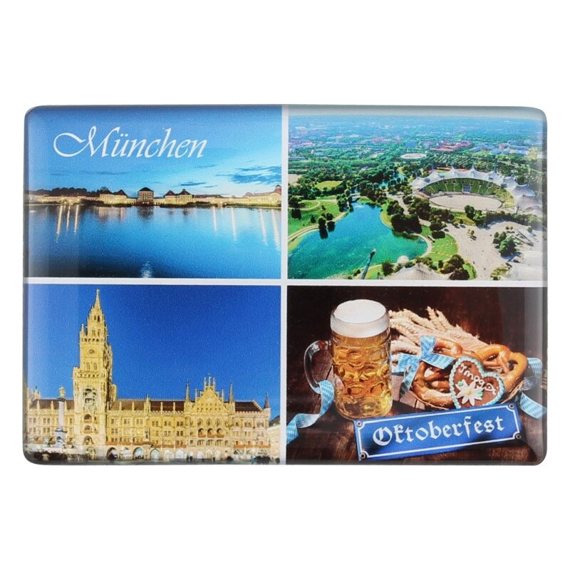 Epoxy Foto Magnet Fotomagnet München Oktoberfest MTS2 - SOUVENIR BAUE