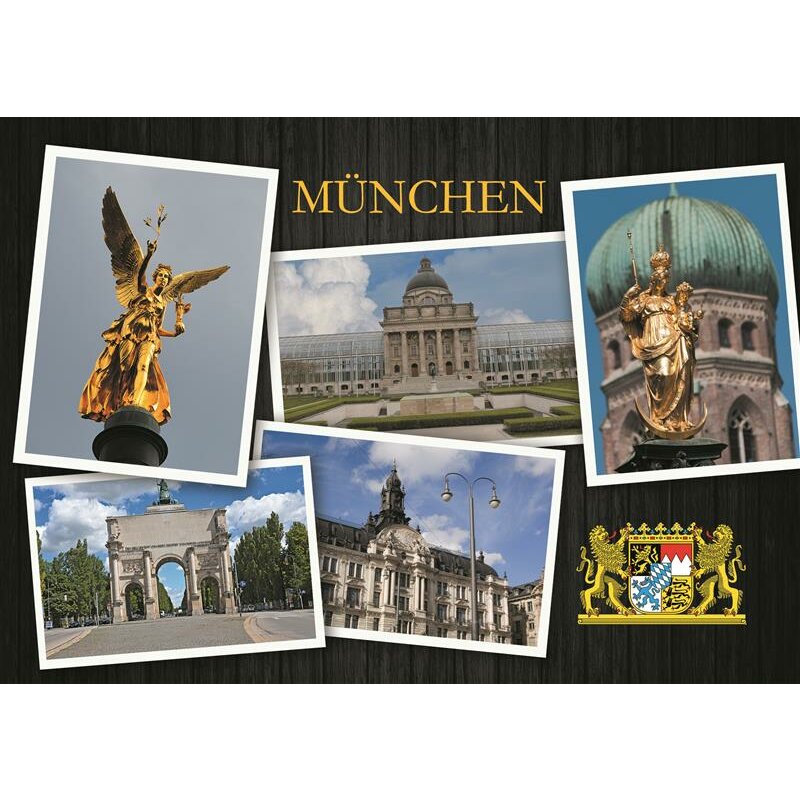 Fotomagnet Magnet Souvenir Magnet - München Germany - SOUVENIR BAUER