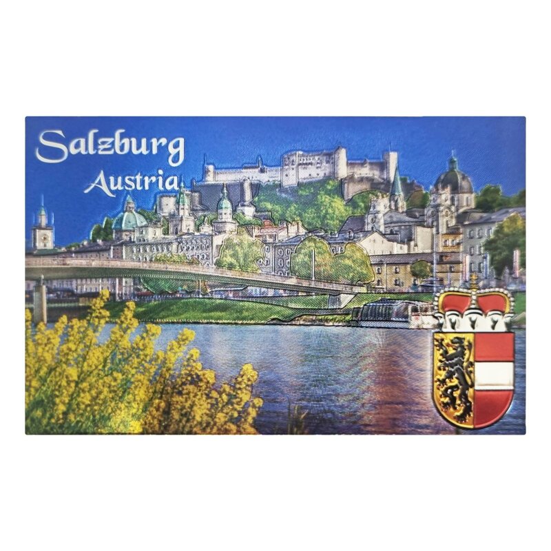 Aufkleber Sticker Salzburg - SOUVENIR BAUER